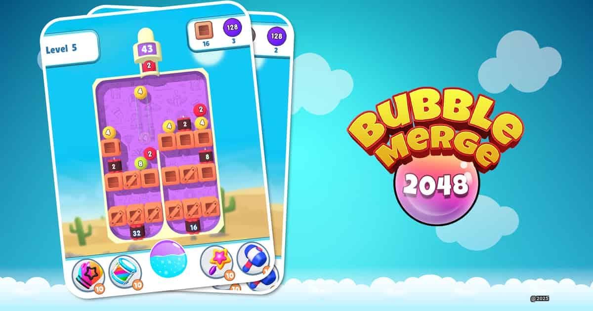 Bubble Merge 2048 - Master the Ultimate Number-Shooting Puzzle Challenge | Merge Fellas Game